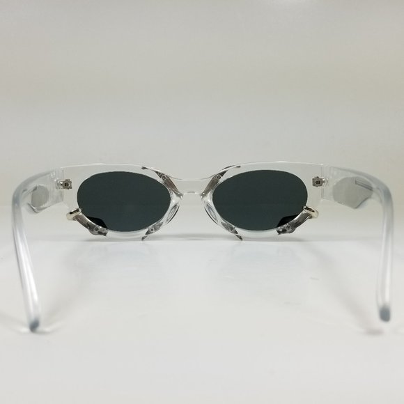 Accessories | Translucent Vintage Fashion Frame Sunglasses With Silver ...